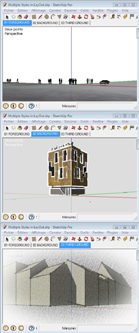 Combining SketchUp styles in LayOut | Sketchup ur Space | Cover Story