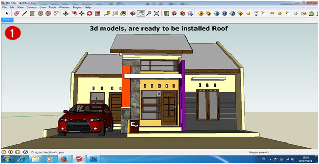 Make Realistic Roof In Sketchup