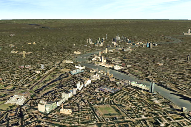 sketchup ur space: London 3D Project