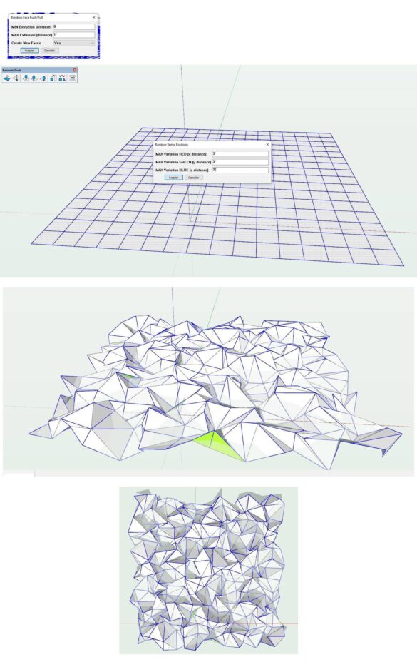 Plugin "Random Tools" Gratis - Sketchup-ur-space