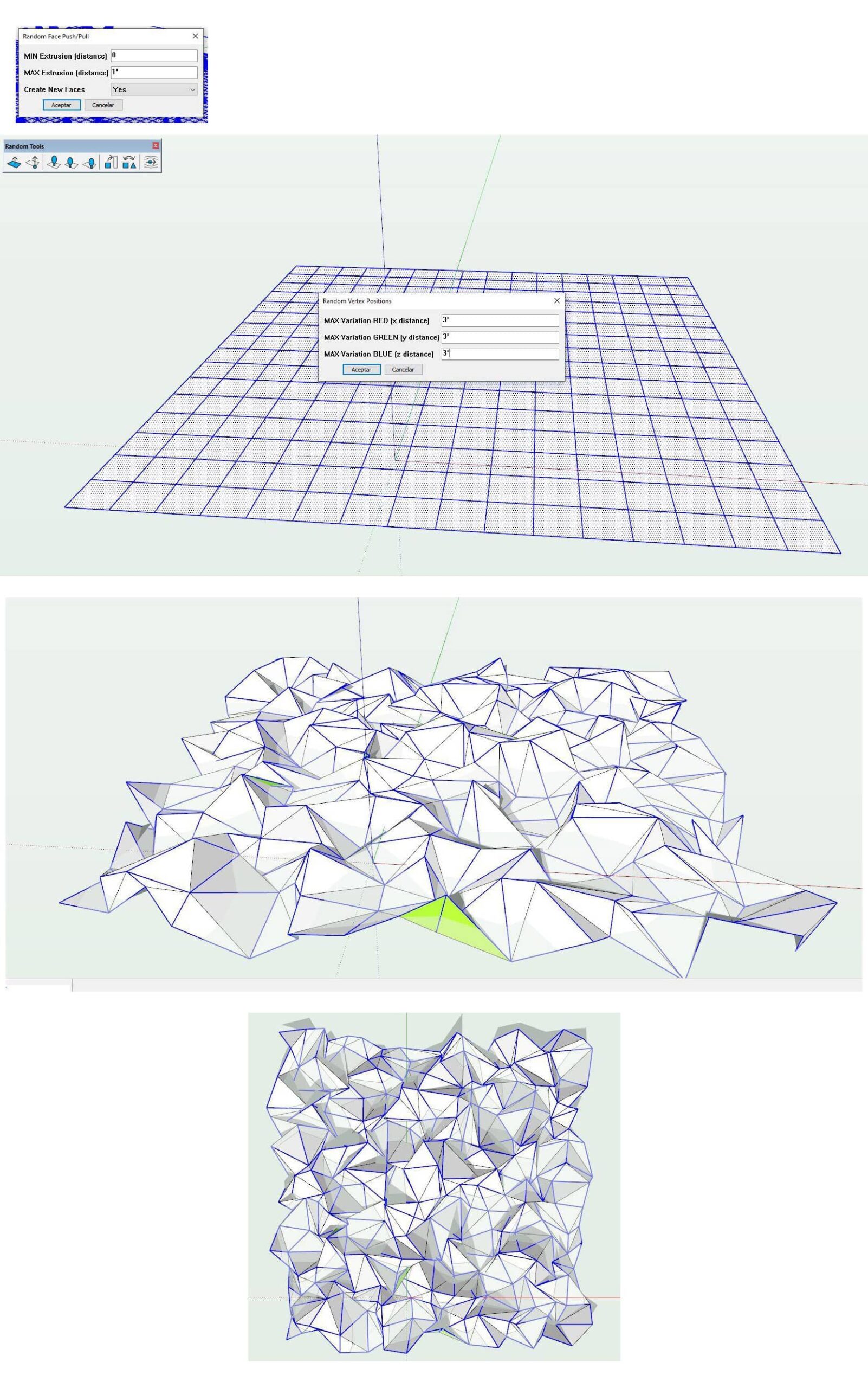 Plugin "Random Tools" Gratis - Sketchup-ur-space
